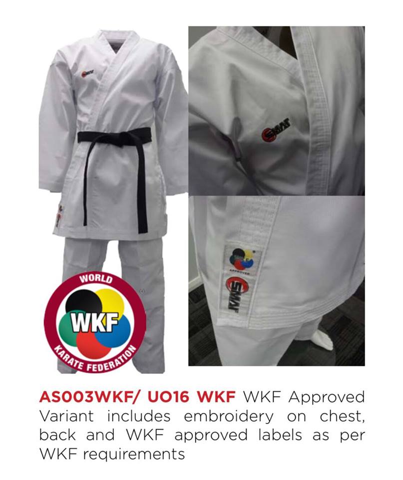 SMAI- WKF Approved Student Uniform (kumite cut) – SMAI USA KARATE