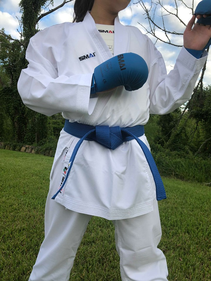 SMAI USA Advanced Kumite Gi (Blue)- WKF approved – SMAI USA KARATE